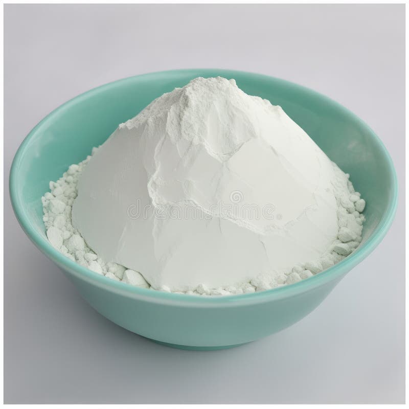 Ferrous Sulfate White Powder on Bowl Generative AI Stock Illustration ...
