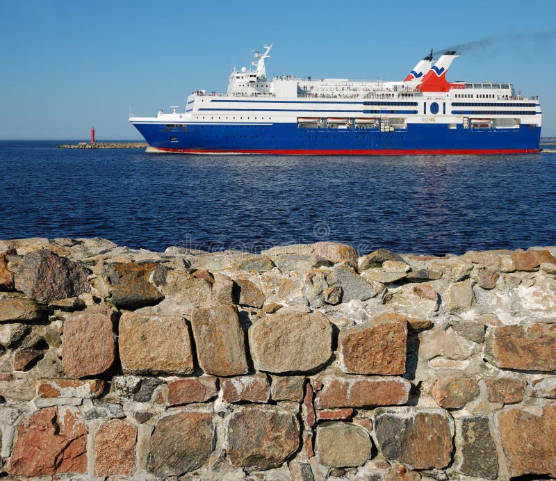 Ferry stock photo. Image of coastline, navigation, crossriver - 2251316