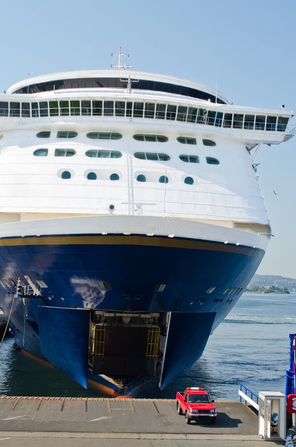 Ferry boat stock image. Image of public, boat, norway - 24928189