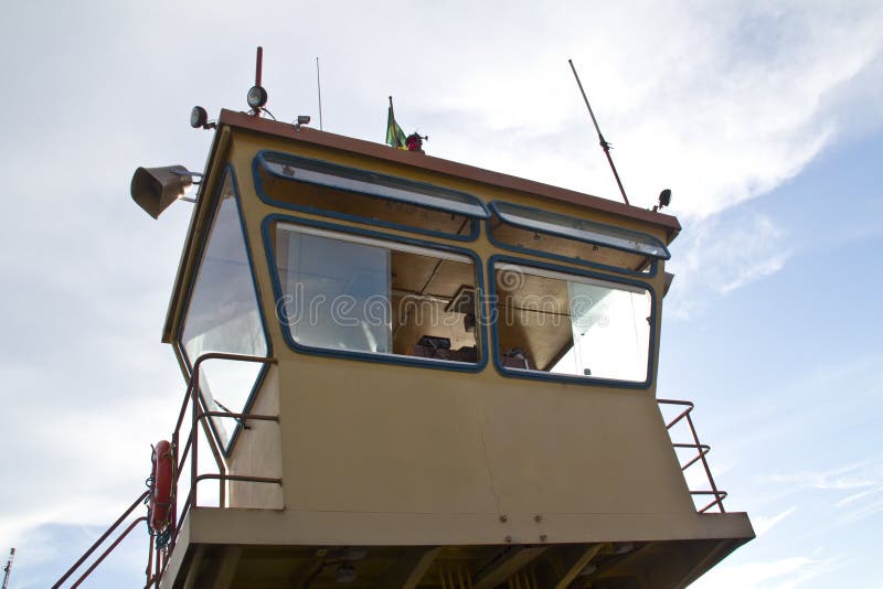 Ferry boat control room stock image. Image of closeup - 42728411