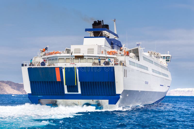Ferry boat. stock image. Image of nautical, commercial - 46769357
