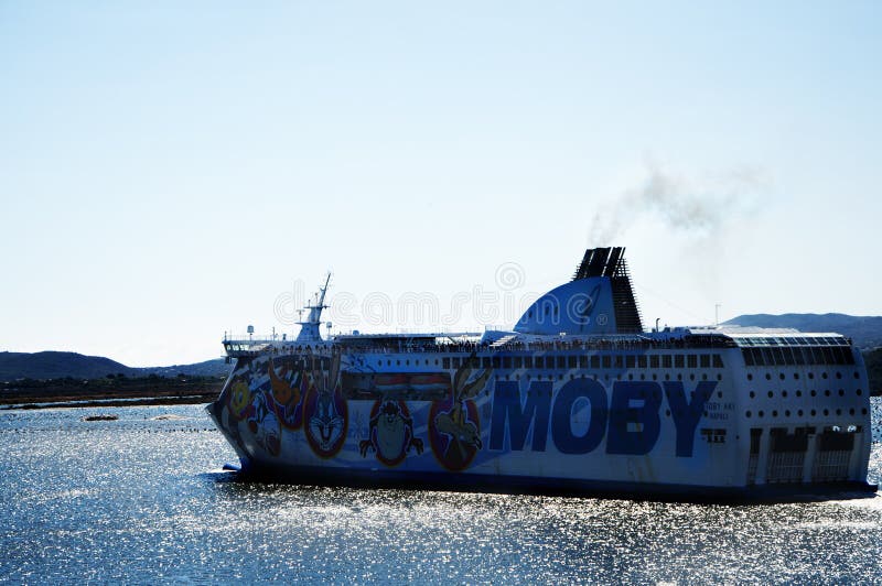 Ferry boat moby editorial photography. Image of transportation - 46252772