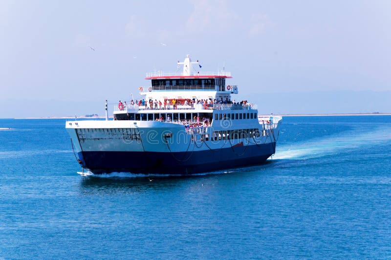 High Speed Hydrofoil Ferry Boat Editorial Stock Image - Image of ferry ...