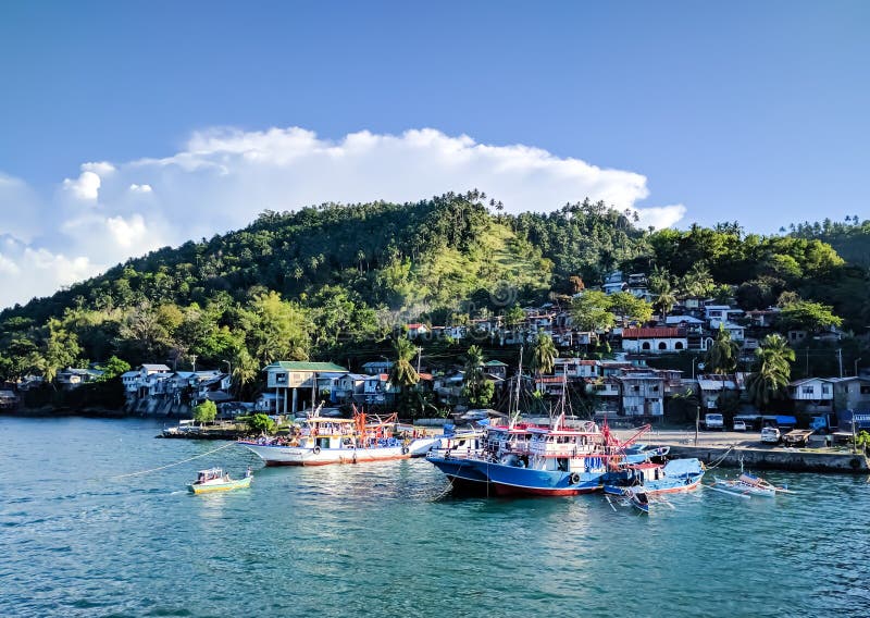 Ferry boat port stock image. Image of oceans, nature - 92916885