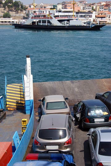 Ferry boat ramp stock photo. Image of diesel, fast, paddler - 15625178