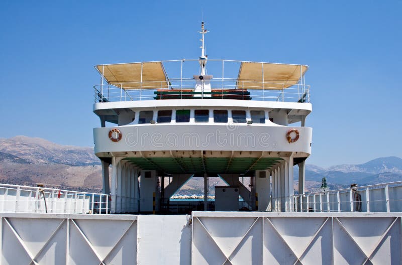 Ferry boat stock image. Image of calm, inland, surf, sailor - 34171019