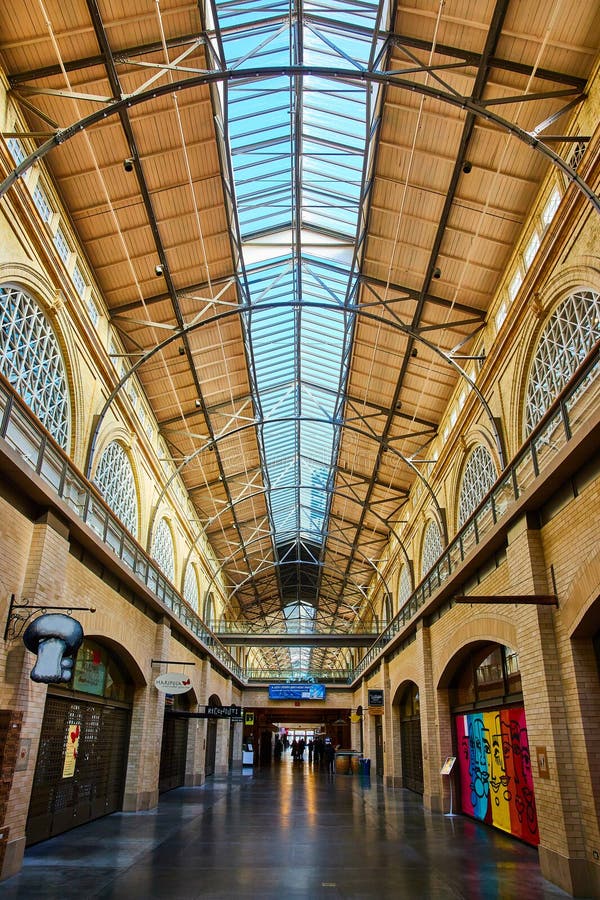 The Ferry Building Architecture with Wall Art Graffiti Mural and ...