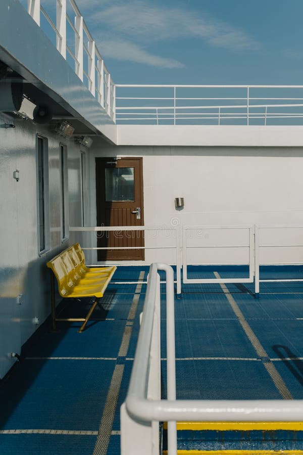 Ferry Deck on a Summer Sunny Day Stock Photo - Image of ocean, scenic ...