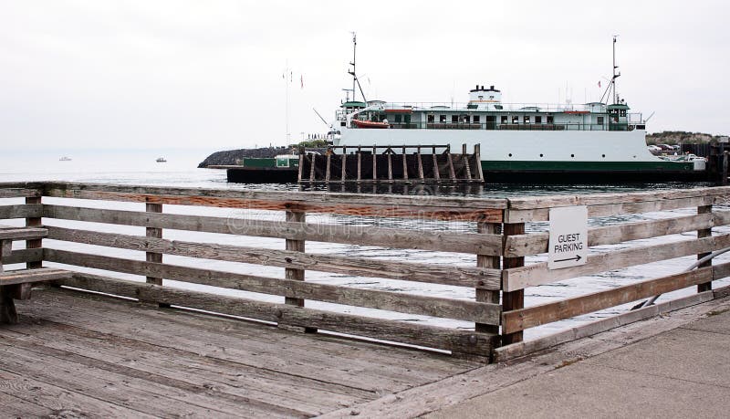 Ferry at Dock stock photo. Image of commute, tourism - 12481500