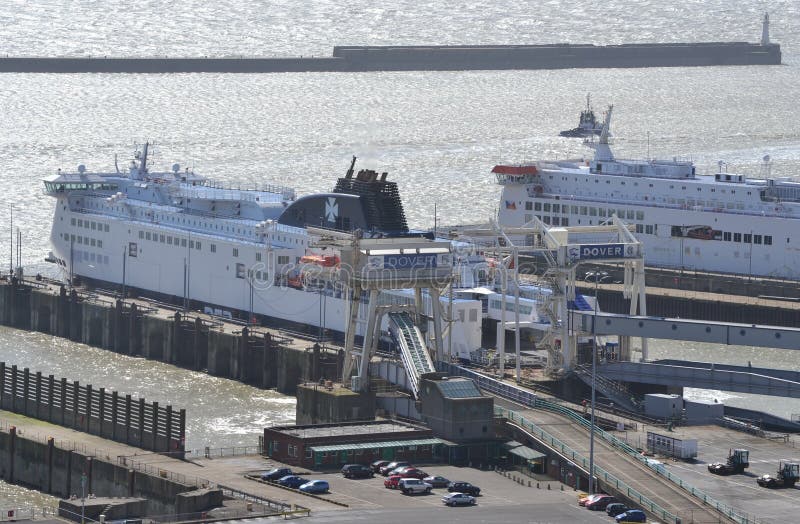 Port Dover Ferry Terminal Lorry Editorial Photography - Image of ...