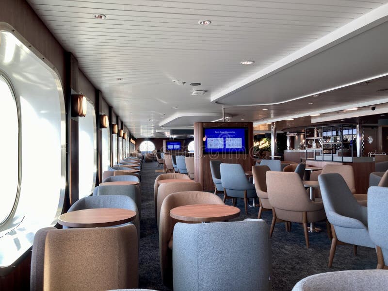 Ferry interior stock image. Image of luxury, night, chair - 312436617