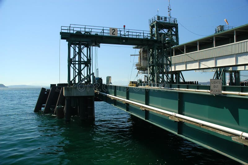 Ferry Pier stock photo. Image of pier, boat, harbor, crossing - 1456548