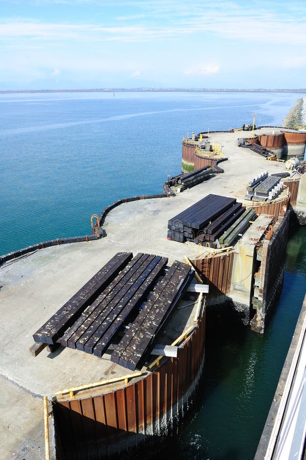 Ferry port stock photo. Image of water, tsawwassen, terminal - 15008622