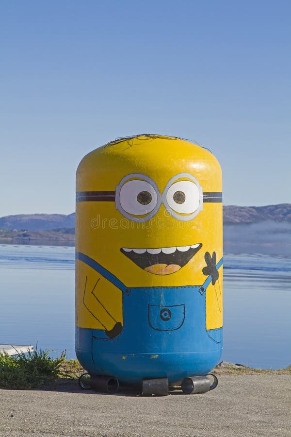 Fun waste container editorial image. Image of trondelag - 169318400