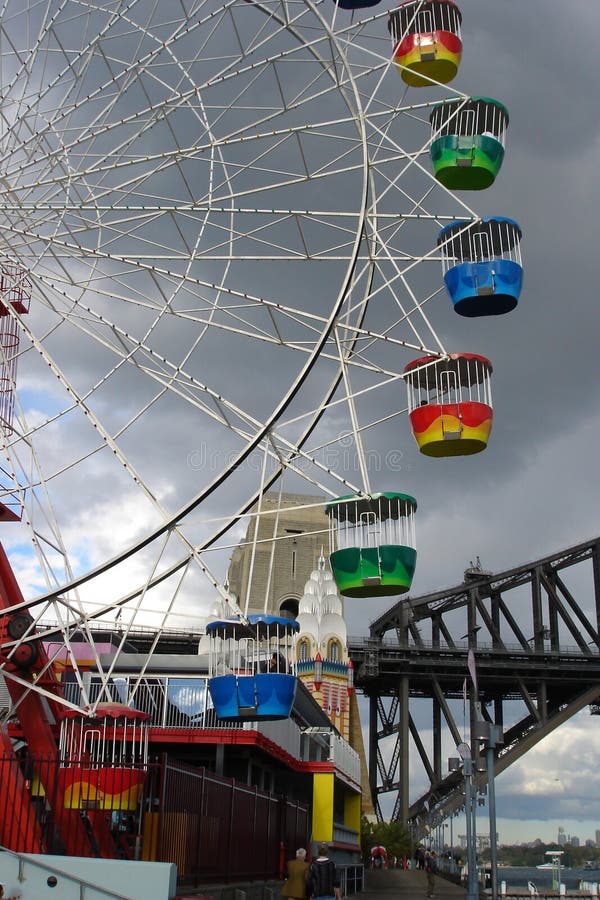 Ferry s wheel stock image. Image of sydney, park, bridge - 191893