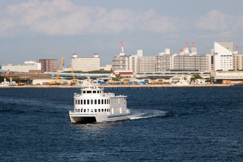 The Harbor of Kobe in Japan Stock Photo - Image of harbor, building ...