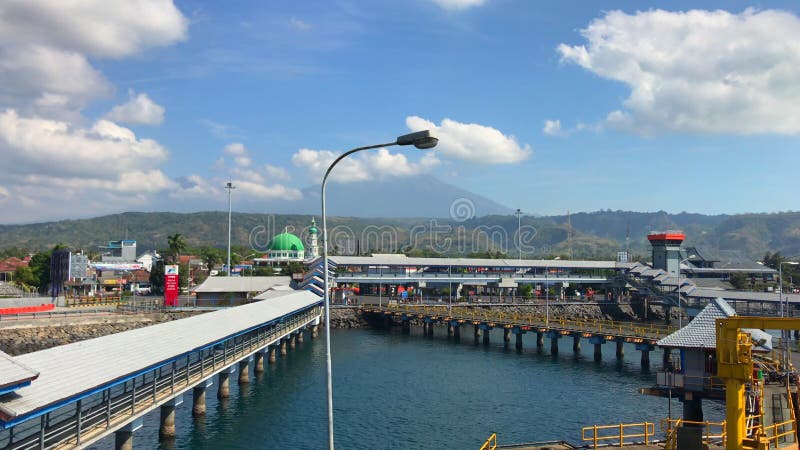 A Ferry Service between the Island of Bali and Java. Shot on a Phone ...