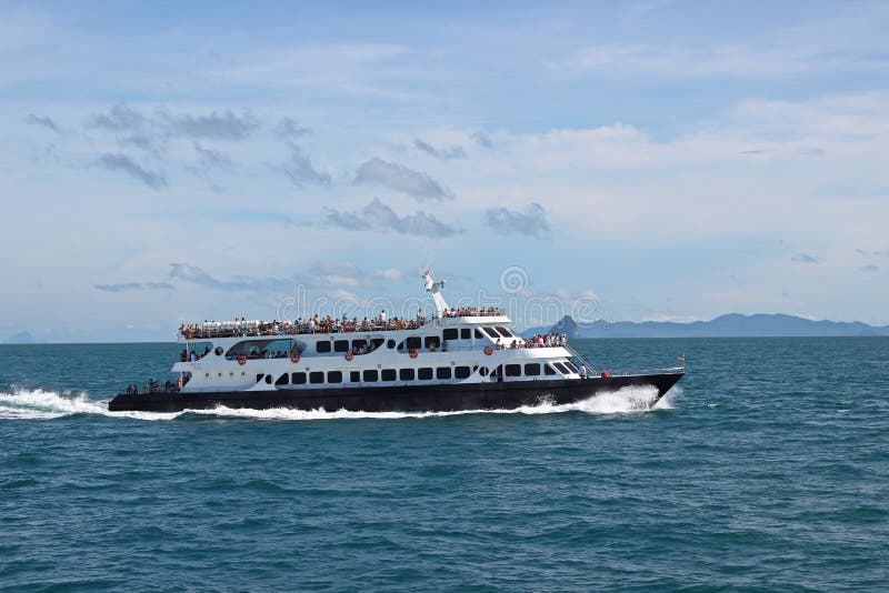 Ferry stock image. Image of transport, ocean, lifestyle - 62487807