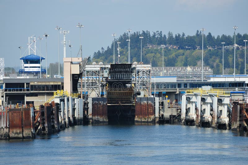 Ferry terminal stock photo. Image of tsawwassen, harbor - 12629180
