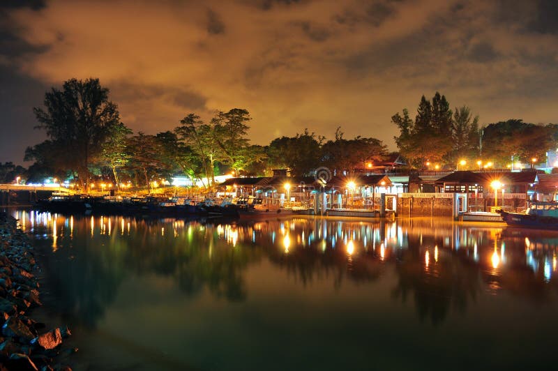 Ferry Terminal at Changi Village Stock Photo - Image of river, seaport ...
