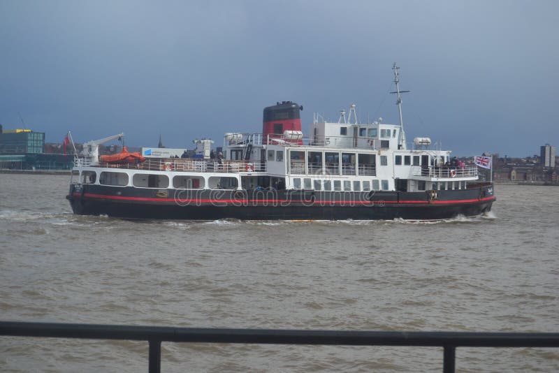 Ferry to cross the mersey editorial stock photo. Image of looking ...
