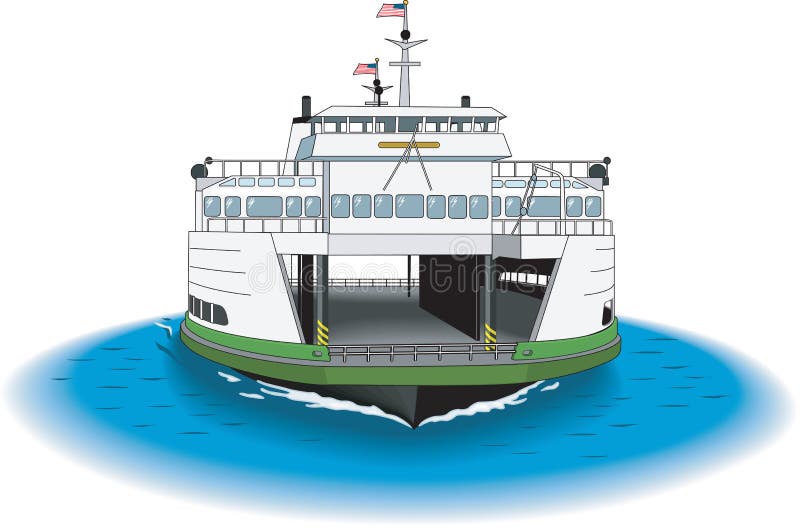 Ferry Stock Illustrations – 16,148 Ferry Stock Illustrations, Vectors ...