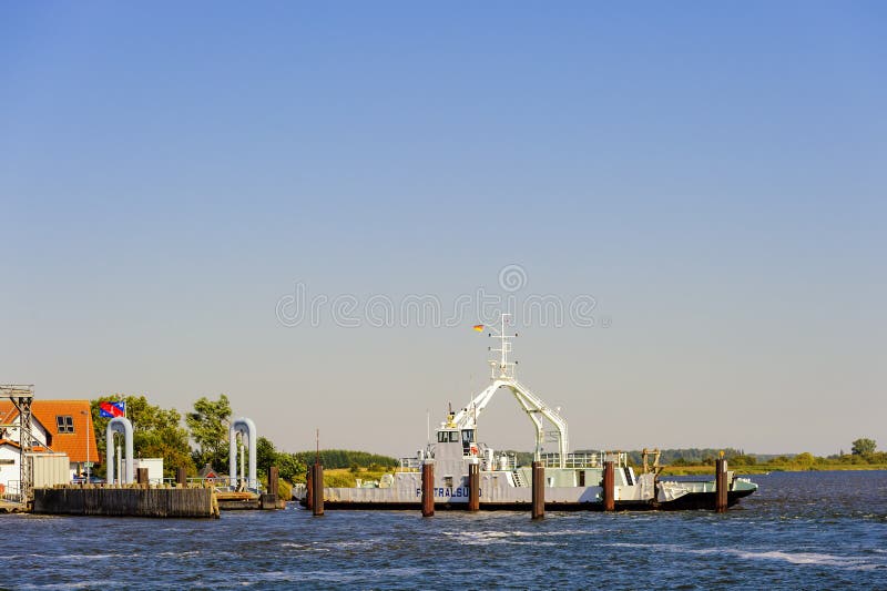 Ferry of Wittow stock image. Image of wittow, ferry, peninsula - 43711699