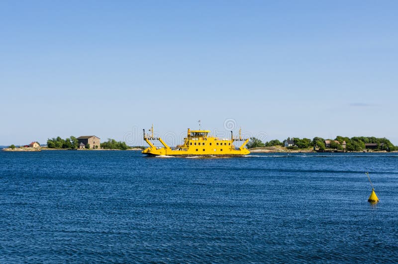 Ferry stock image. Image of baltic, summer, sweden, blue - 51114133