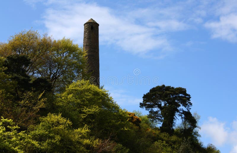 Round tower stock photo. Image of tall, historical, landscape - 9313262