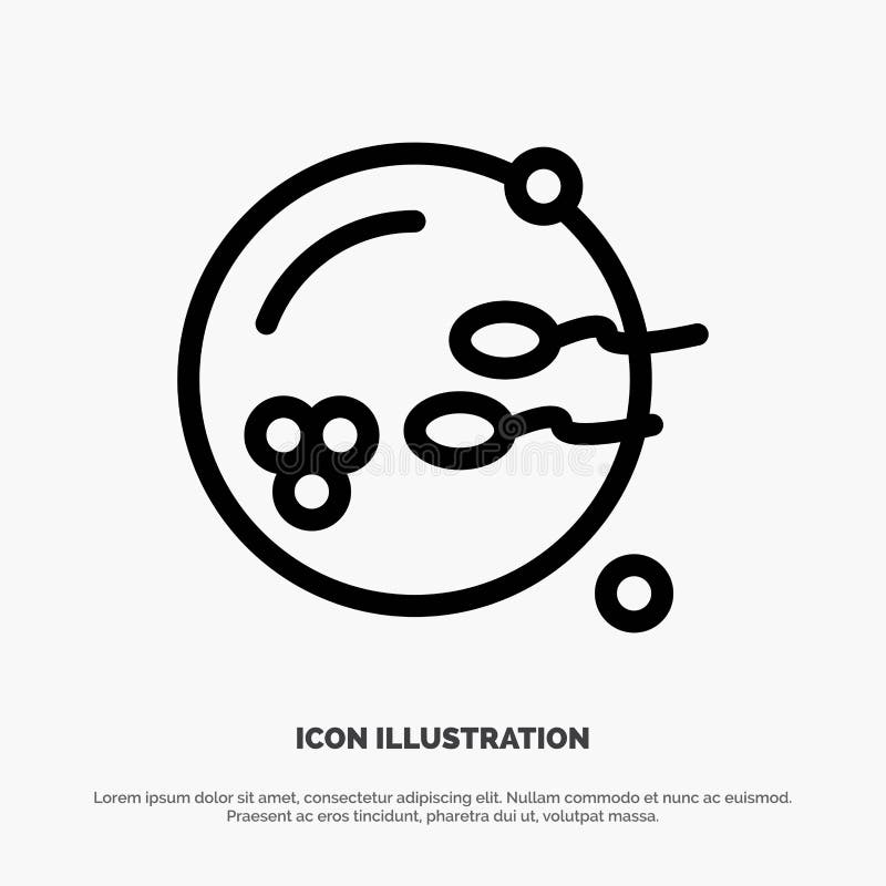 Fertile, Procreation, Reproduction, Sex Line Icon Vector Stock Vector ...