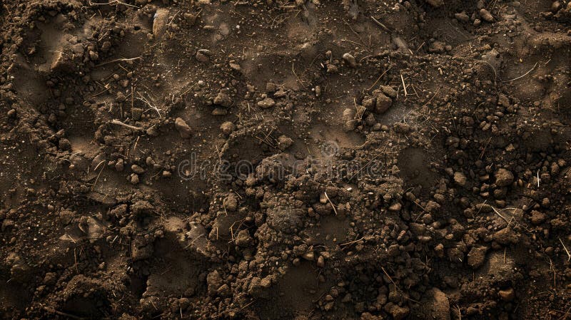 Fertile Silt Soil Texture. Richness and Smoothness in Soil Stock ...