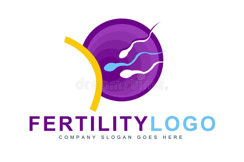 Logo IVF / Test Tube Baby stock illustration. Illustration of body ...