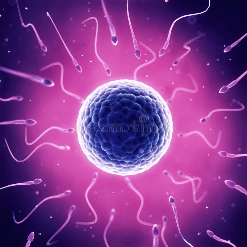 The fertilization stock illustration. Illustration of fertile - 34164965