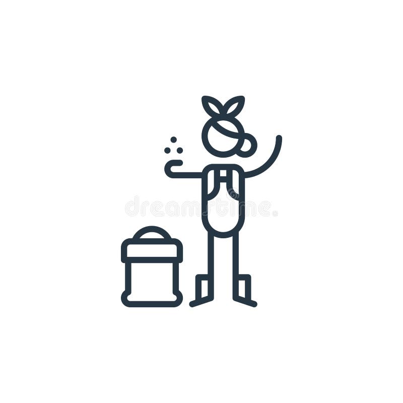 Fertilizer Icon Vector from Agriculture Concept. Thin Line Illustration ... Fertilizer Icon Vector from Agriculture Concept. Thin Line Illustration ...