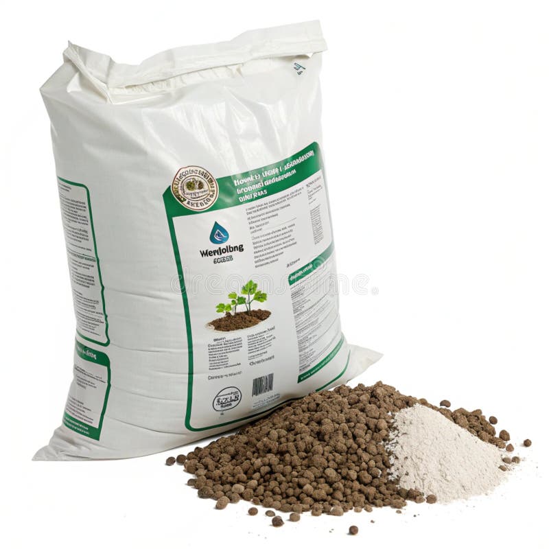 PSD Fertilizer Isolated on Transparent Background Stock Illustration ...