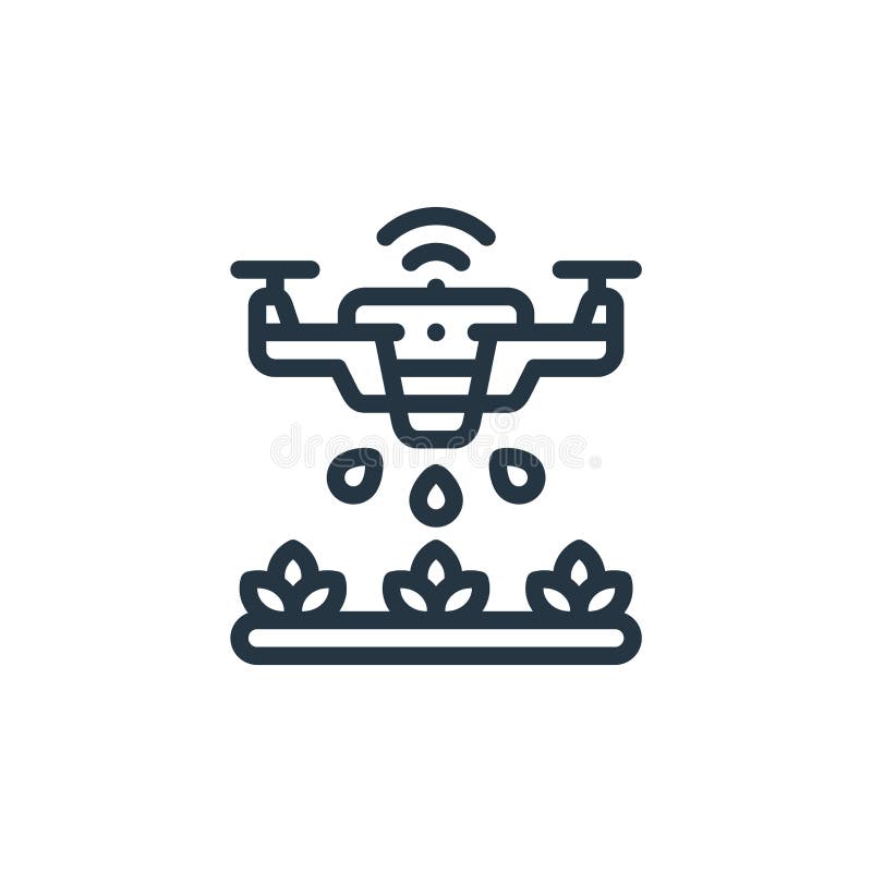 Fertilizer Vector Icon Isolated on White Background. Outline, Thin Line ...