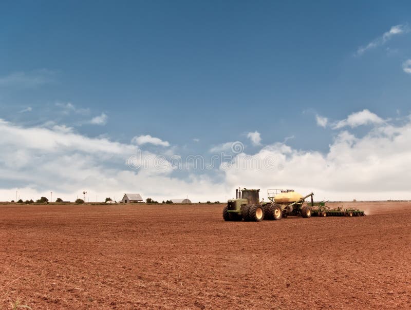 Fertilizing stock photo. Image of machinery, farming - 11144060