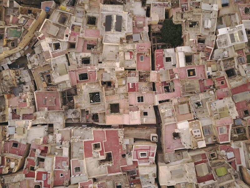 Fes image stock. Image du aérien, maroc, contexte, ville - 98720145
