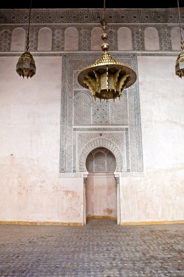 Fes madrassa 库存照片. 图片 包括有 形成弧光的, 宗教, 可耕的, 摩洛哥, 文化, 纹理 - 21234546