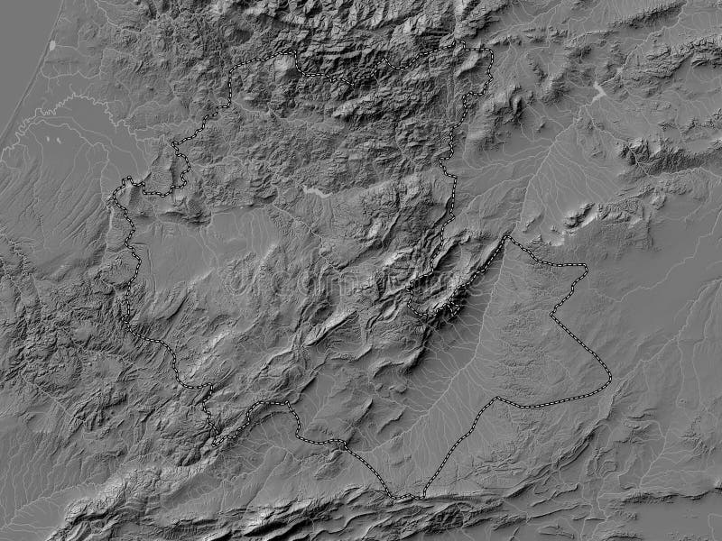 Fes-Meknes, Morocco. Bilevel. No Legend Stock Illustration ...