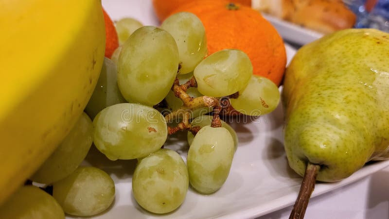 Fesh Colors with Fruit in Natural Light. Stock Photo - Image of light ...