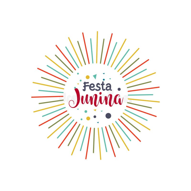 Festa Junina Logo Vector Template Design Illustration Stock Vector ...