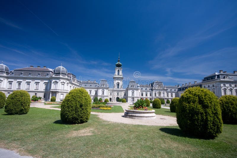 Festetics Castle stock image. Image of castle, keszthely - 12758065