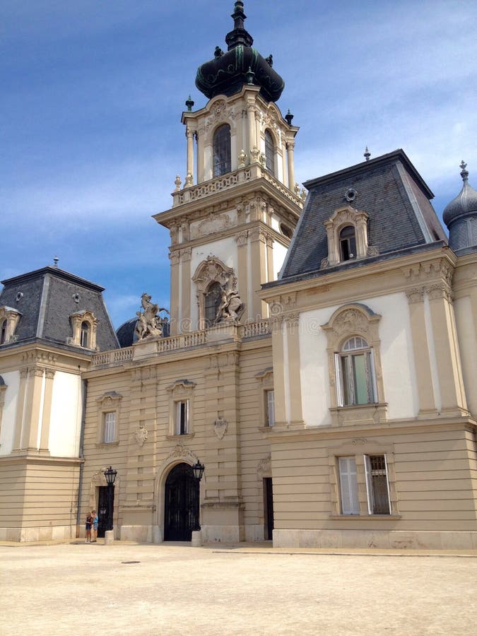 Barockes Schloss Festetics in Keszthely, Ungarn Redaktionelles ...