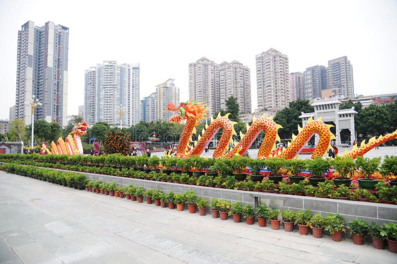 Festival De Mola De 2012 Chineses Em Guangzhou Foto de Stock Editorial ...