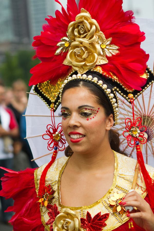 Festival Del Caribe De Carnaval En Rotterdam Imagen de archivo ...
