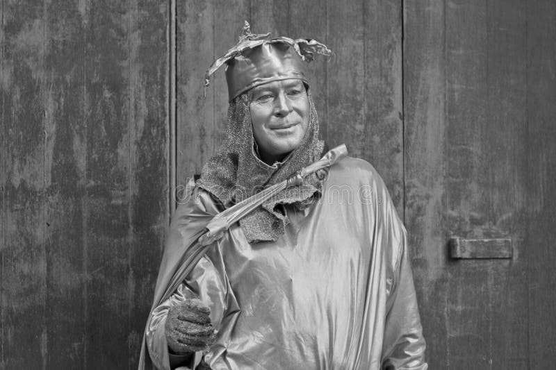 Festival Du Roi Statue Mime at Edimbourg Image stock éditorial - Image ...