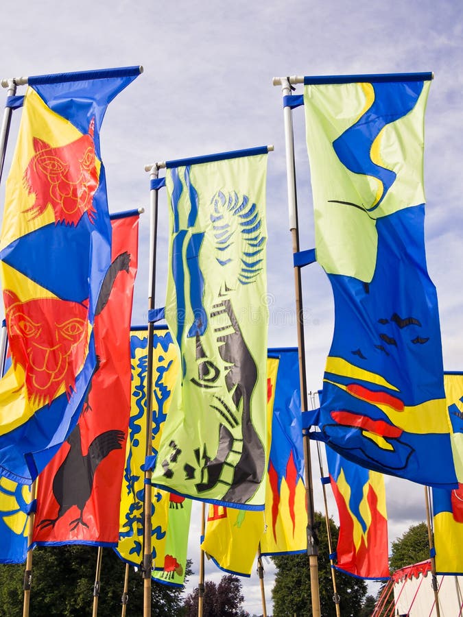 Festival Flags stock image. Image of symbolic, colour - 27303631