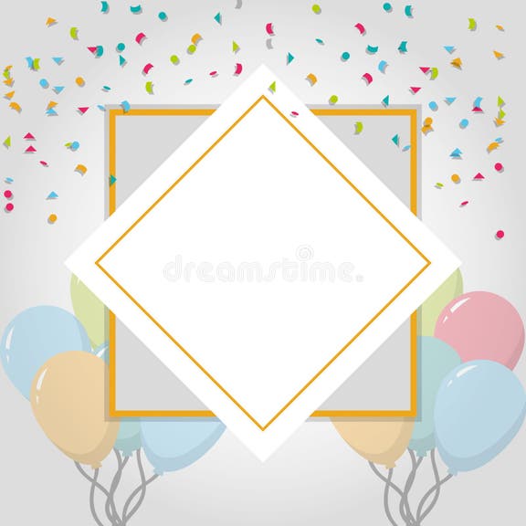 Festival frame design stock vector. Illustration of event - 115435610