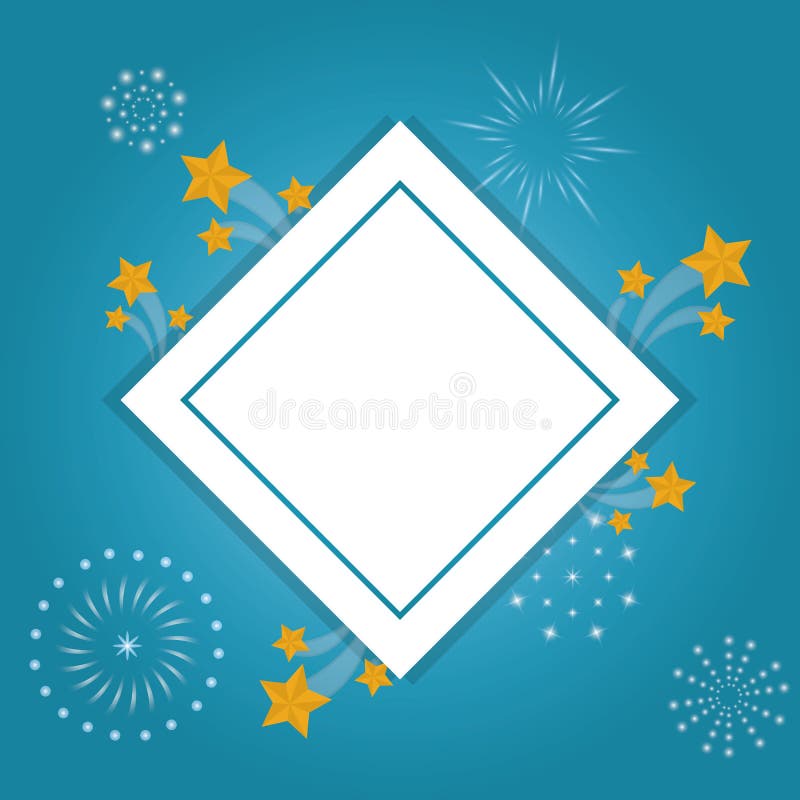 Festival Frame Serpentine Concept Banner, Realistic Style Stock Vector ...